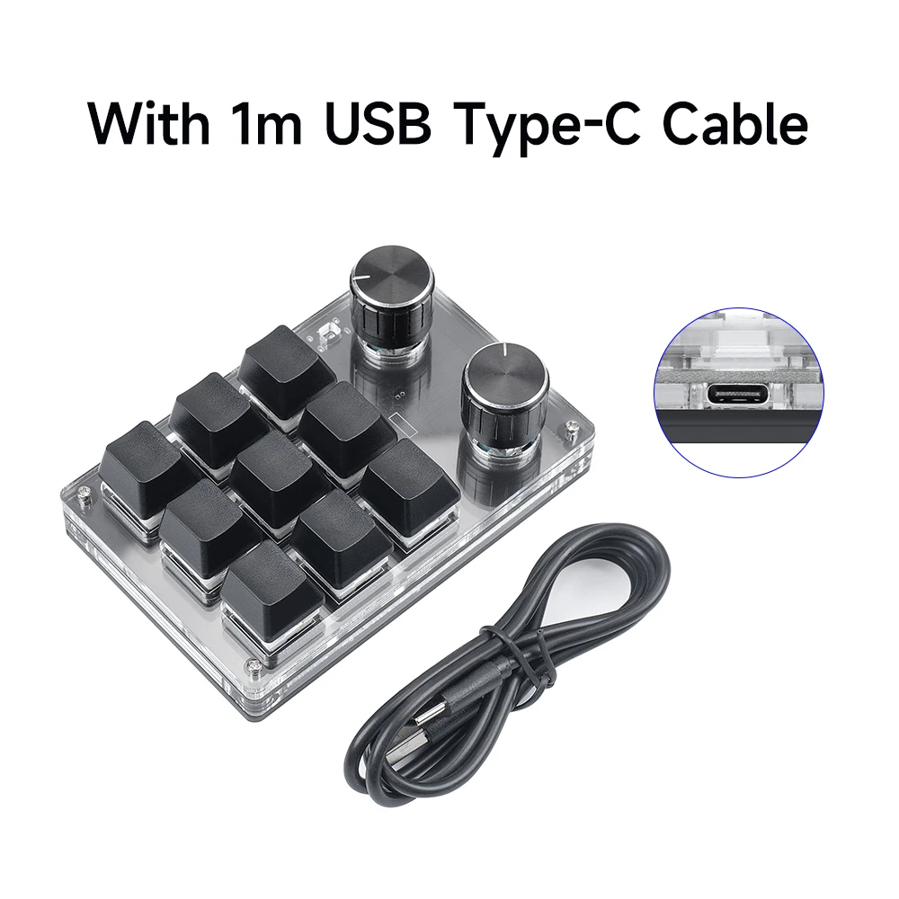 6 Keys Keyboard Bluetooth Custom Keypad Wireless Usb Dual Mode ...