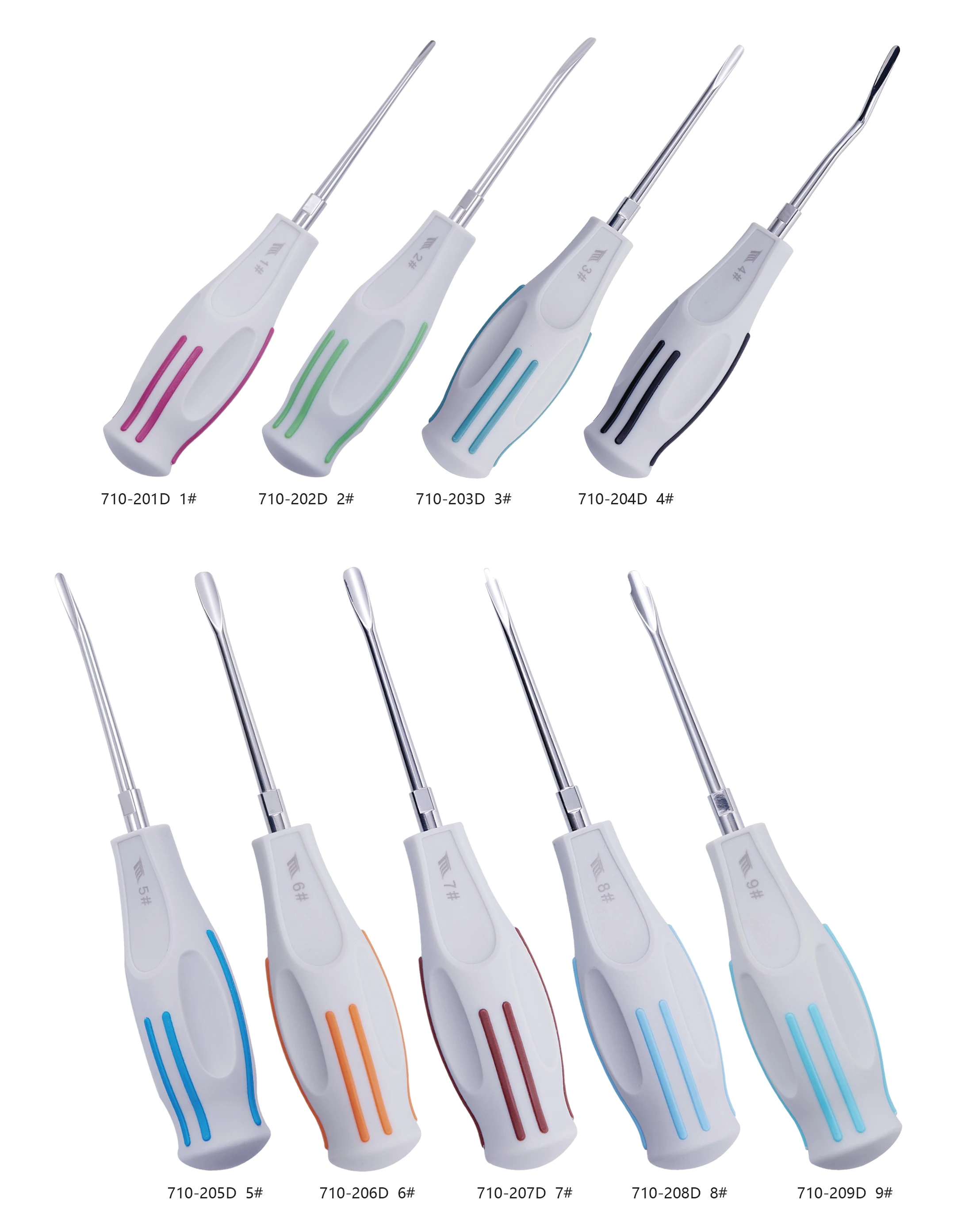 China Tiantian Dental Instruments Luxators Root Elevators Implantes ...
