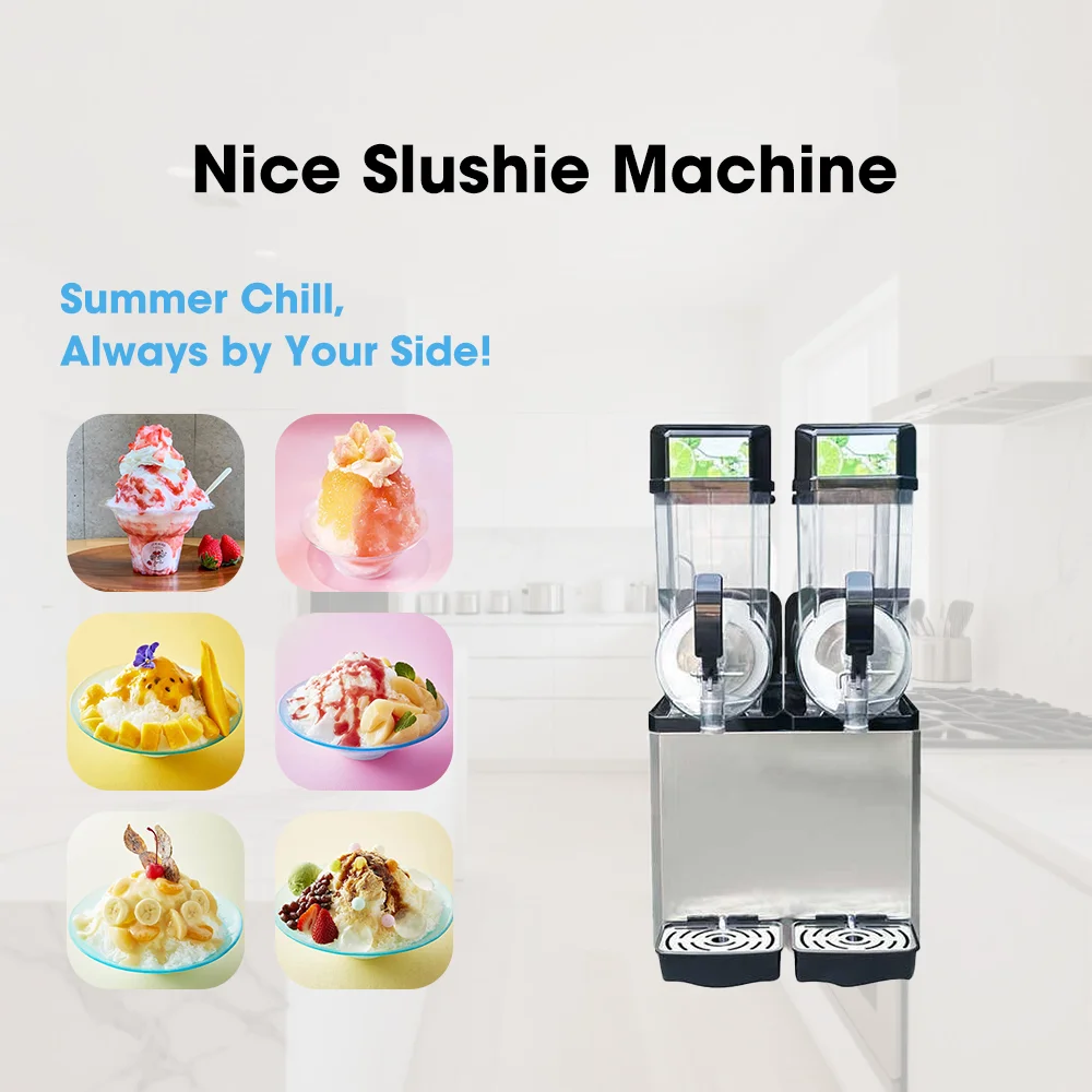 Puller Hot Sale 12L Automatic Slushy Maker Machine Commercial Shaved ...