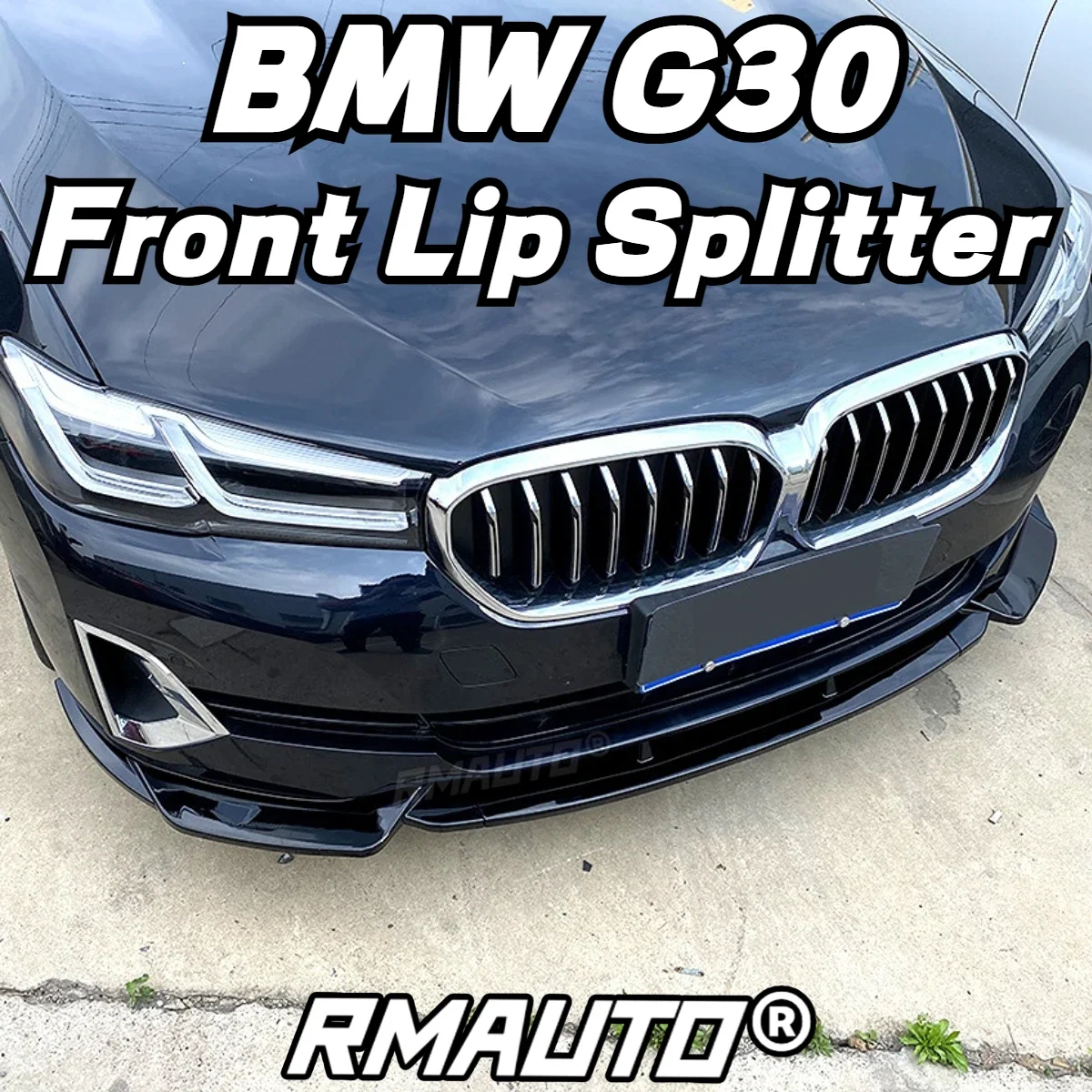 G30 Lip Car Front Bumper Splitter Spoiler Lip Diffuser Apron Bumper ...