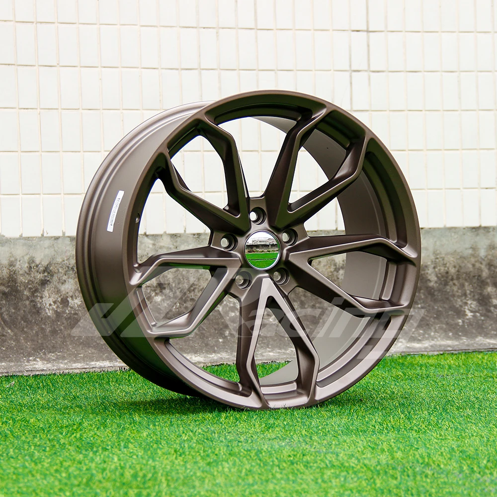 Jiangzao Customize Rts Matte Bronze 5 Hole 19 Inch 5*114.3 5*112 Forged ...