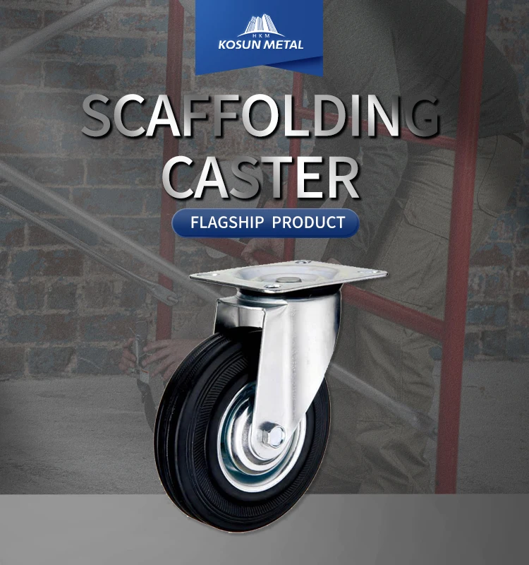 Scaffold Caster Scaffolding Wheel with Jack Base| Alibaba.com