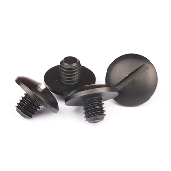 M2*4mm M3 M4 M5 Male And Female Fastener Slotted Small Black Chicago ...