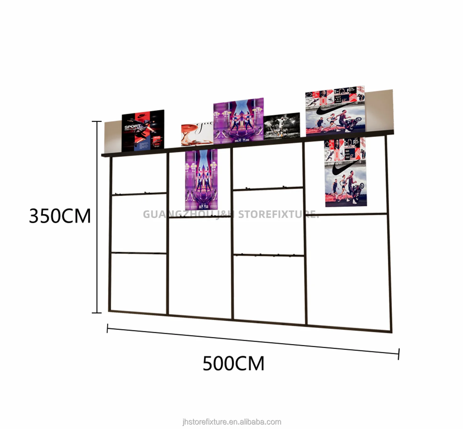 Wall Mounted Retail Clothing Display - Enhance Your Store