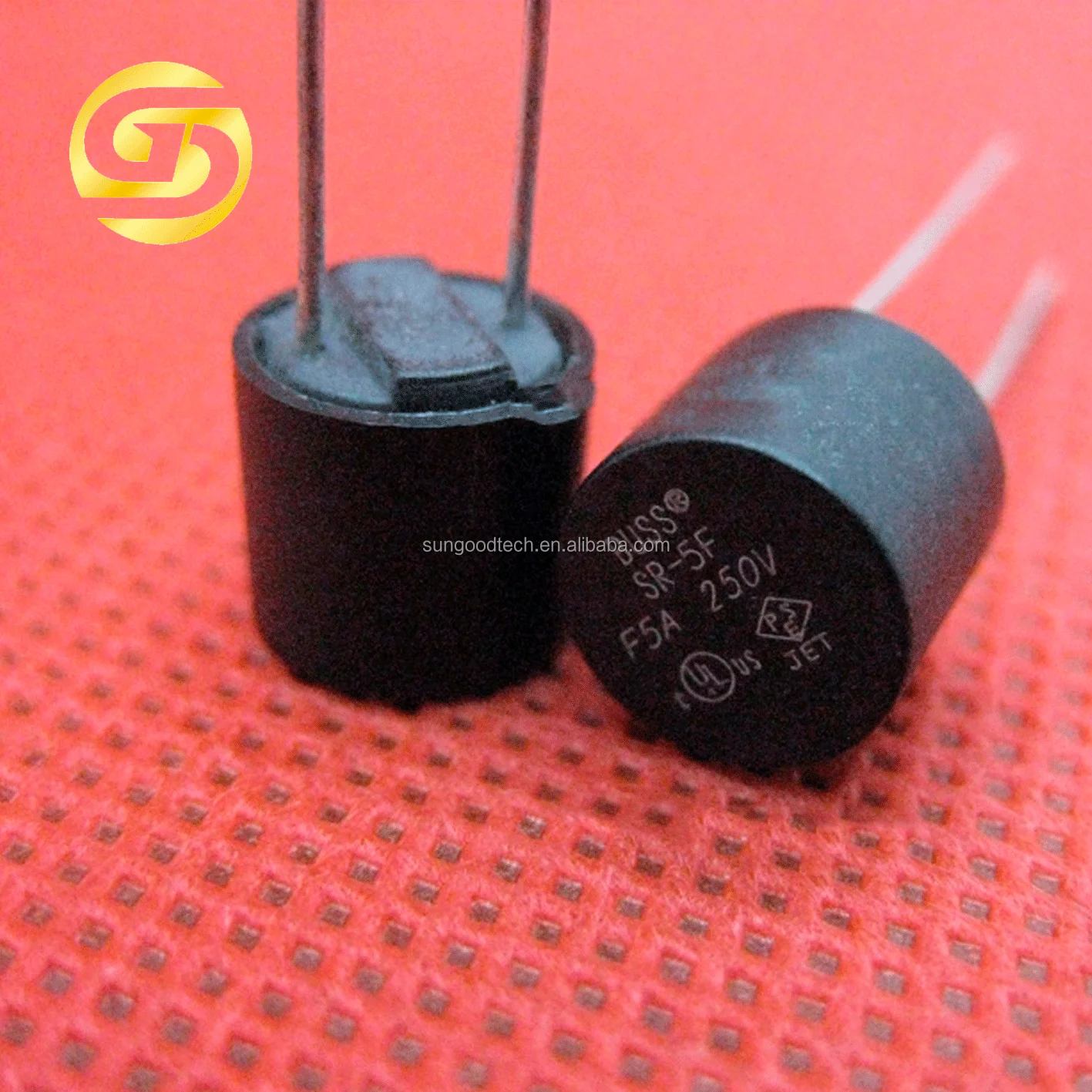 SR-5F-5A F5A 250V Bus Fuse - 5A Fast Blowing Cylindrical 8*8mm Fuse for ...