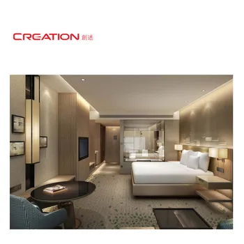 Creation Marriott Hotel High Class Luxury Light Oak Wood Veneer Hotel ...