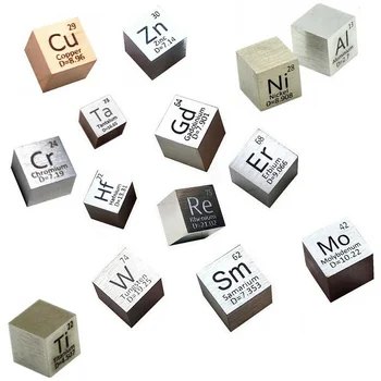 10mm Element Cubes Pure Metal Cubes For Element Collection Biz Gift Cu ...