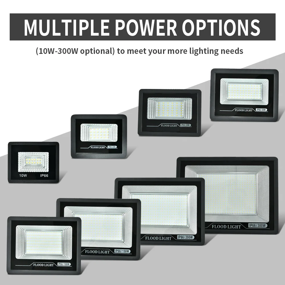 100w 200w 300w Ip66 220v Wide Angle Outdoor Focus Reflector Flood Light ...