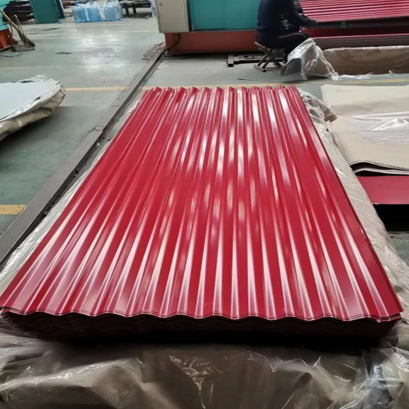Rich Color Corrugated Roofing Sheets Hot Rolled Heavy Oiled Based Softy ...