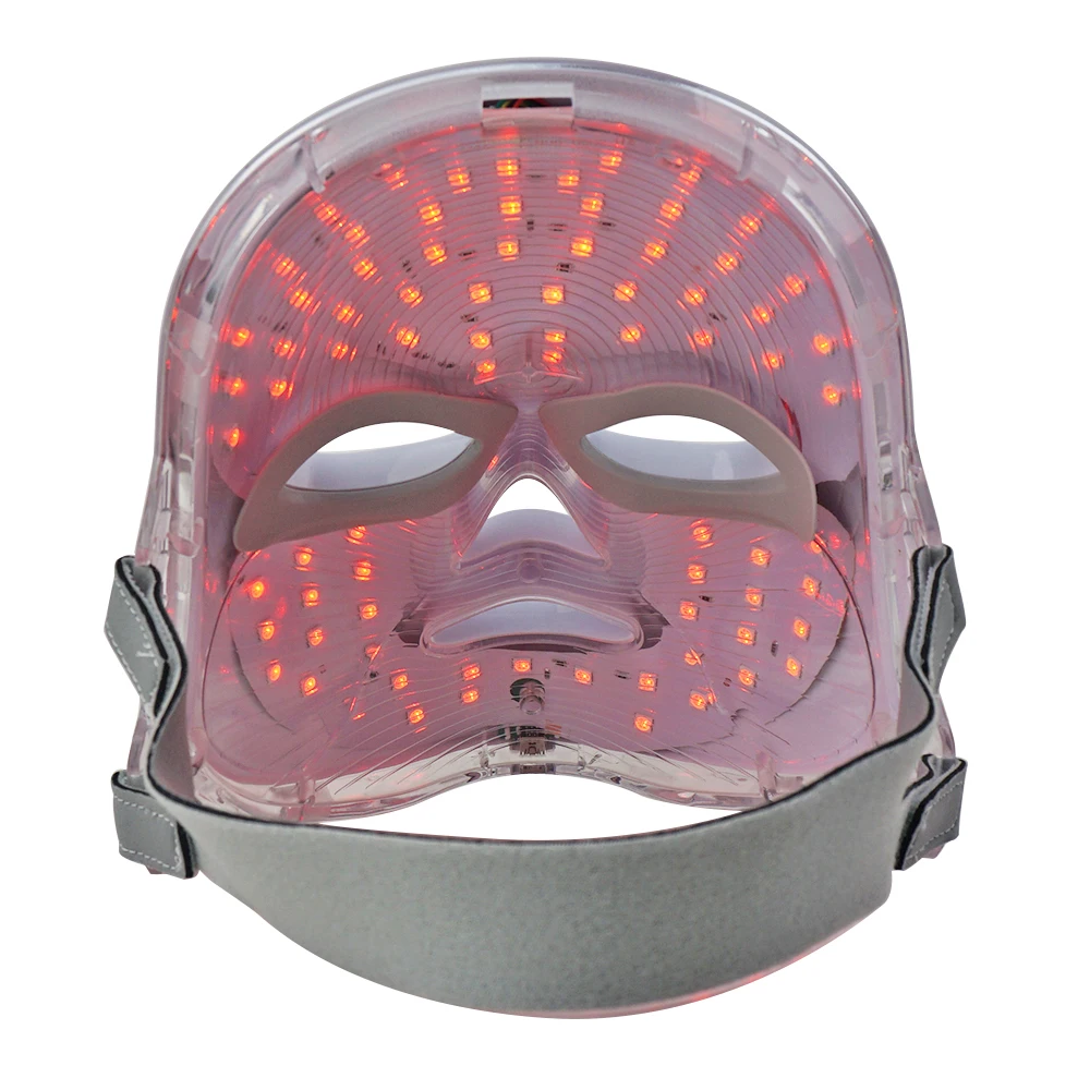 7-color Led Face Mask With Light Therapy Photon Blue And Red Light For ...