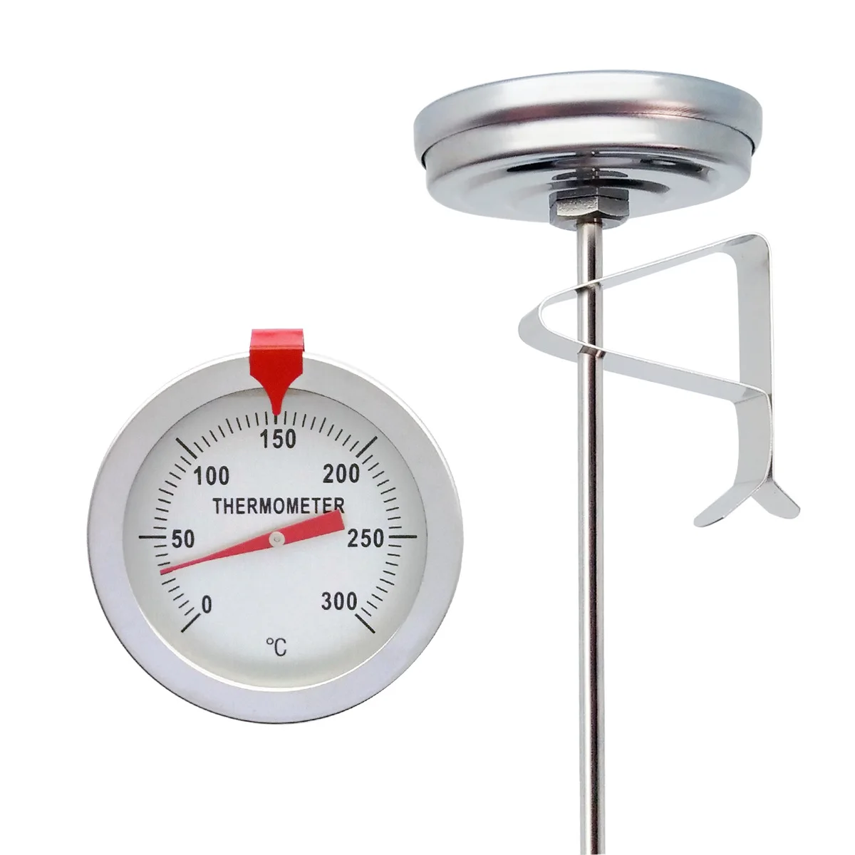 Professional Milk Products 150mm Oil Cooking Thermometer Quick Reading ...