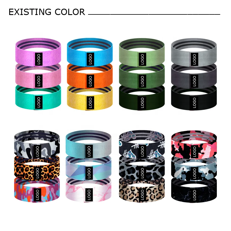 Custom Color Resistance Bands - High Adjustable Sets
