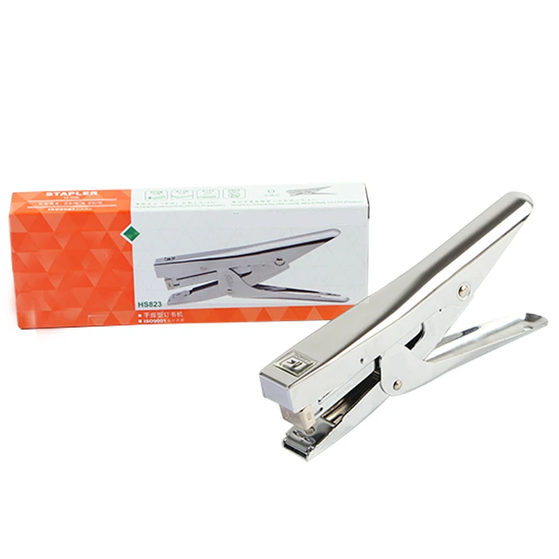 New Design Business Office Manual Stapler Flat Nail Metal Stapler Hand ...