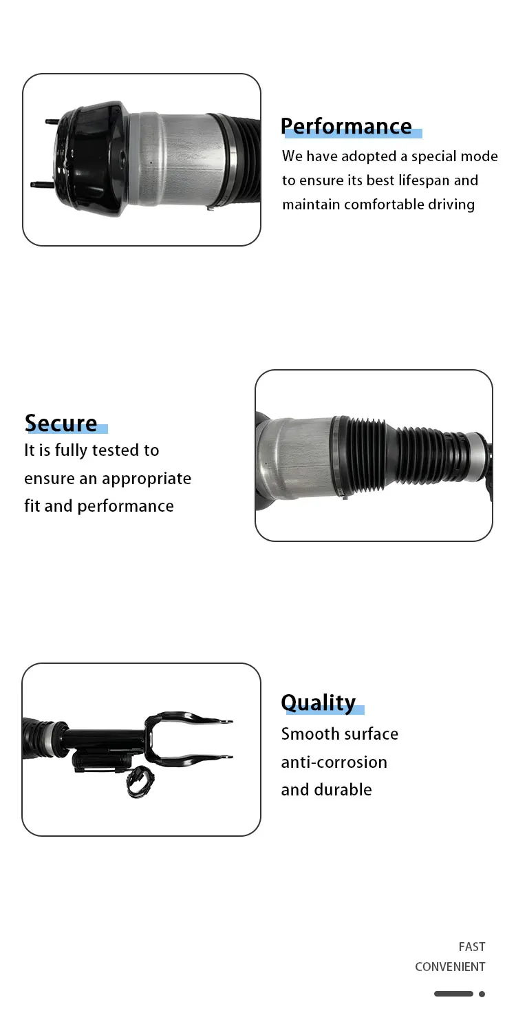 Vobcso Air Suspension Replacement Front Shocker Oe A1663205166 ...