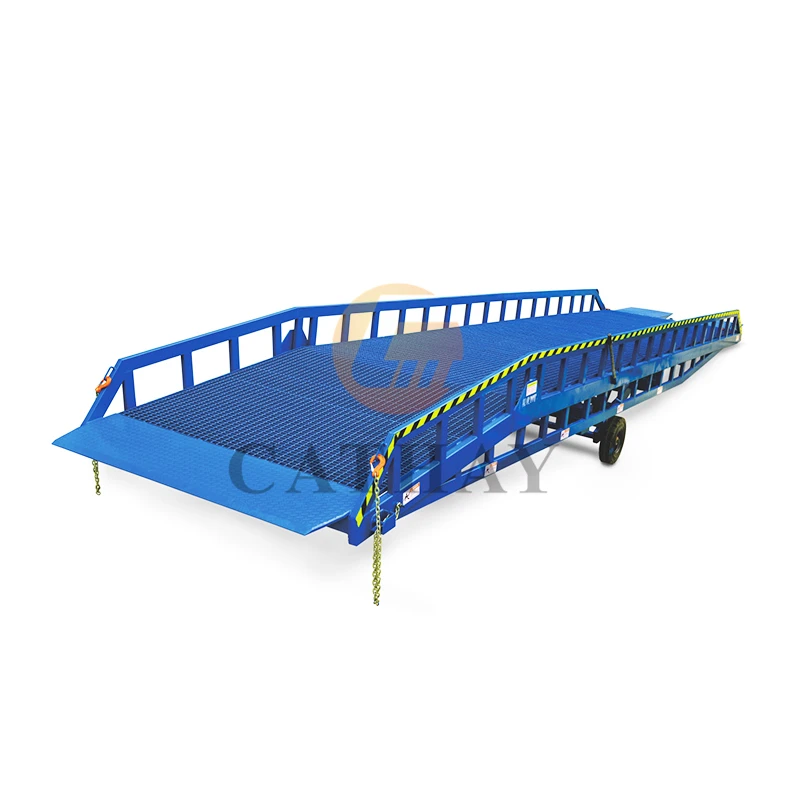 Loading Ramps For Trucks Manual Adjustable Load Dock Ramp Leveler For ...