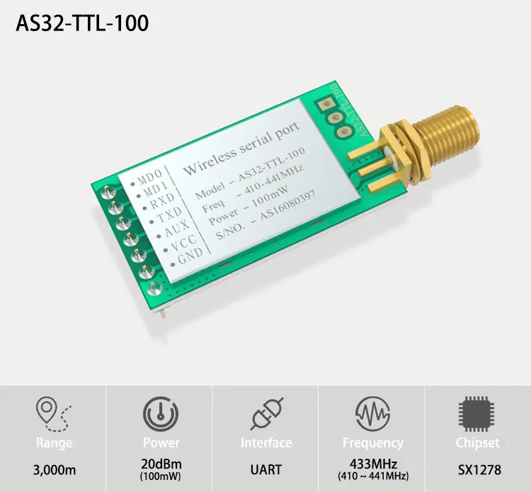 5km lora long range uart ttl sx1262 long range remote controller ...