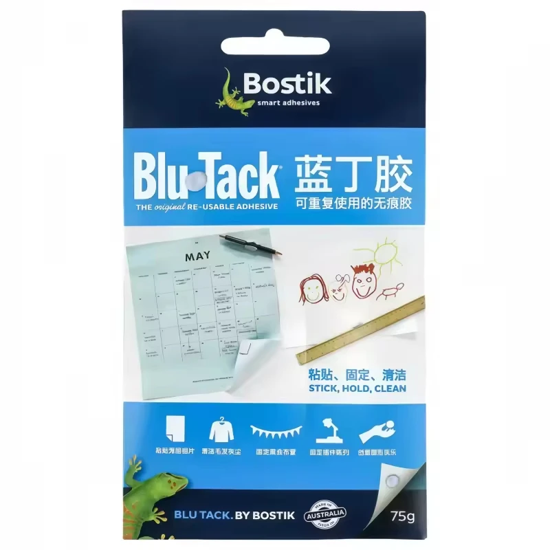 Original Bostik Blu Tack Reusable Adhesive Multipurpose Tape for ...