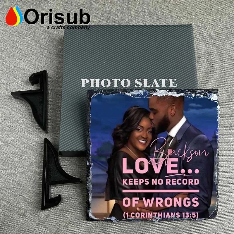 Printable Photo Slate Rectangular Heat Transfer Photo Slate Great Gifts ...