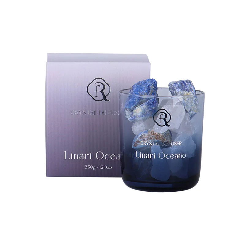 Runfan 350g Natural Crystal Rocks Diffuser Scent Essential Oil Aroma ...