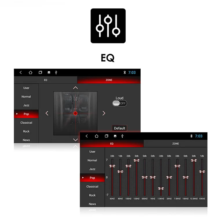 Alibaba.com: 10 Inch 2 Din Touch Screen Car Multimedia Player with ...