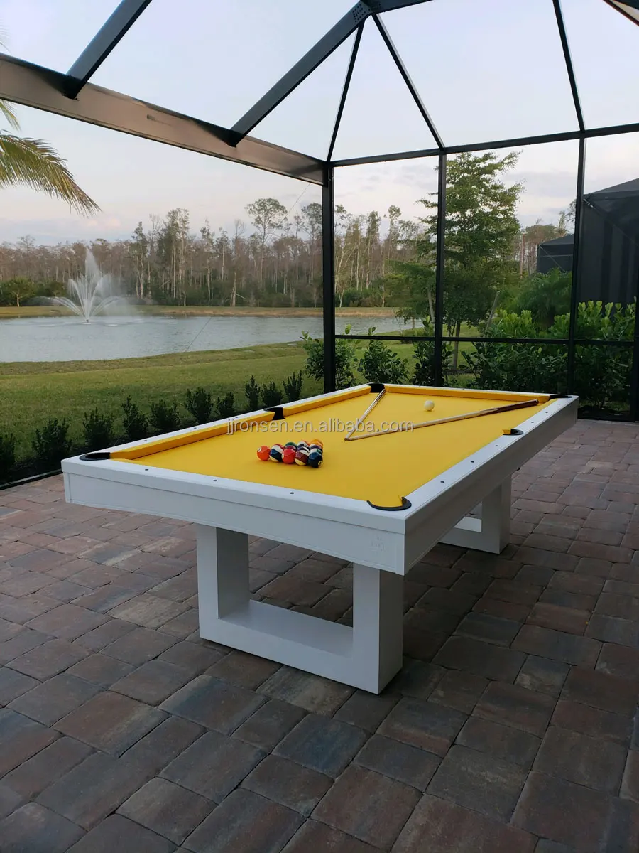 3 in 1 Convertible Outdoor Billiard Pool Table - 7ft, 8ft, 9ft
