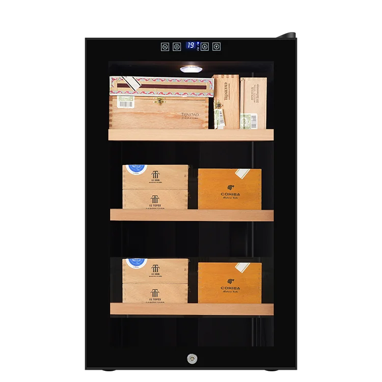 Yohtron Household Thermostatic Cigar Cabinet Electric Cooler Humidor ...