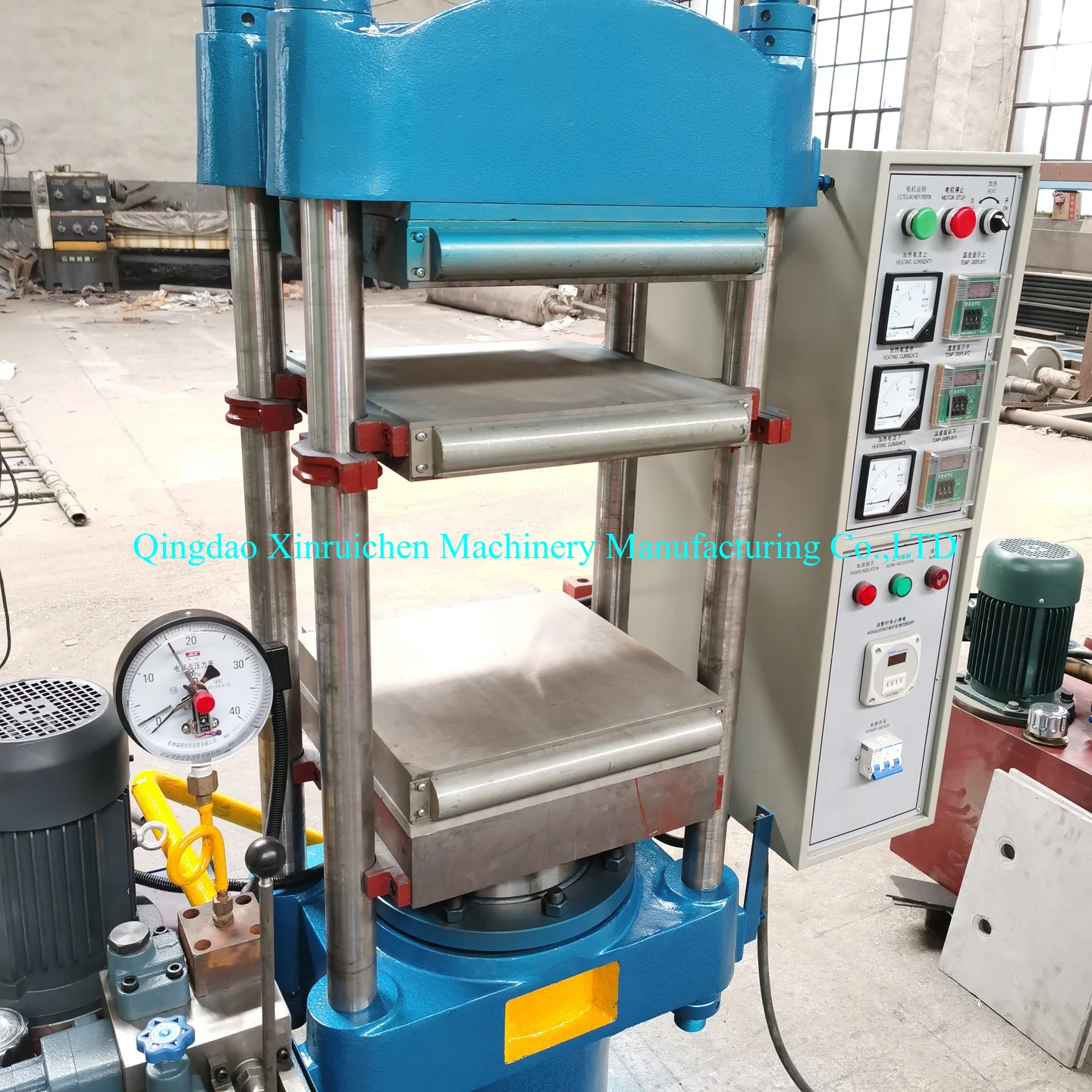 100 Ton Hydraulic Compression Moulding Press Machine/rubber Molding ...