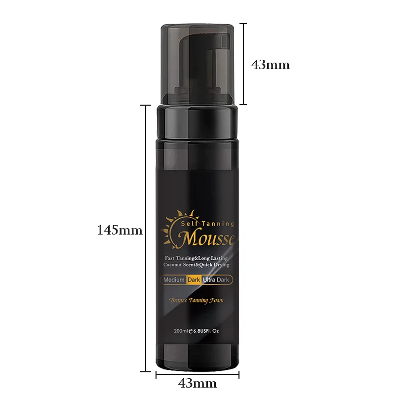 Private Label Manufacture Spray Tan Solution Sunless Self Fake Tanning ...