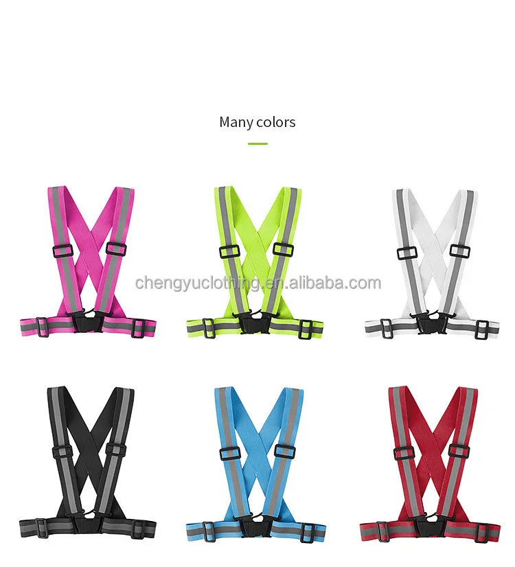 2024 Hi vis safety Men Cross Vest High Visibility Safety reflective ...