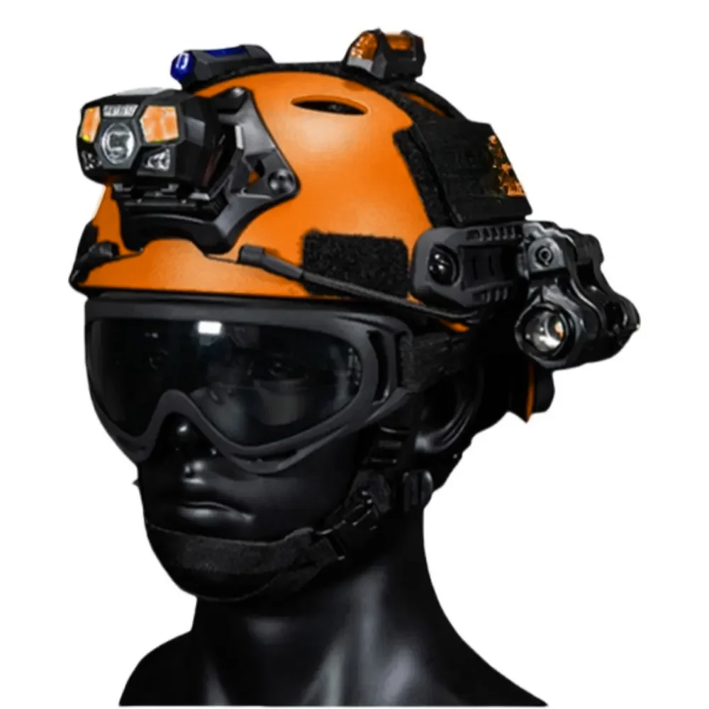 Lightweight Red ABS Tactical FAST Casco Tactico Outdoor Sport Rescue ...