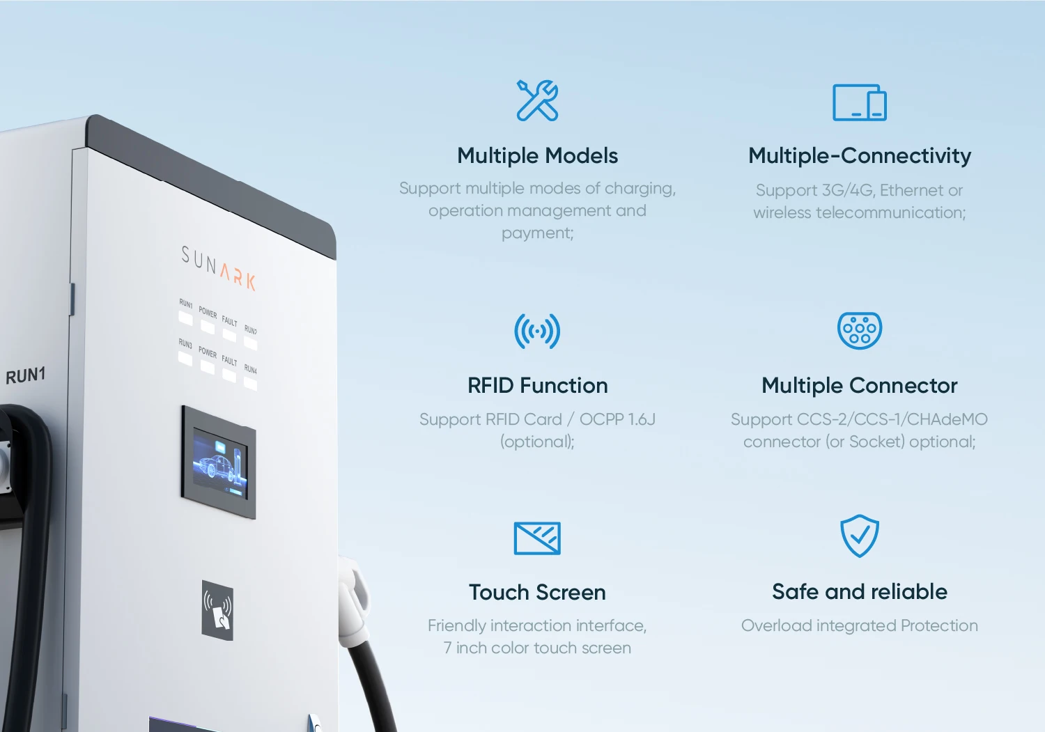 Multiple Ev Charging Stations Dc 190kw 210kw 220kw Waterproof Cars Ev ...
