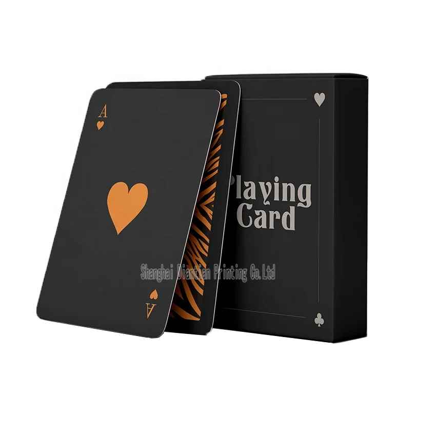 Front And Back Both Sides Custom Printed Pvc Playing Cards With Box ...