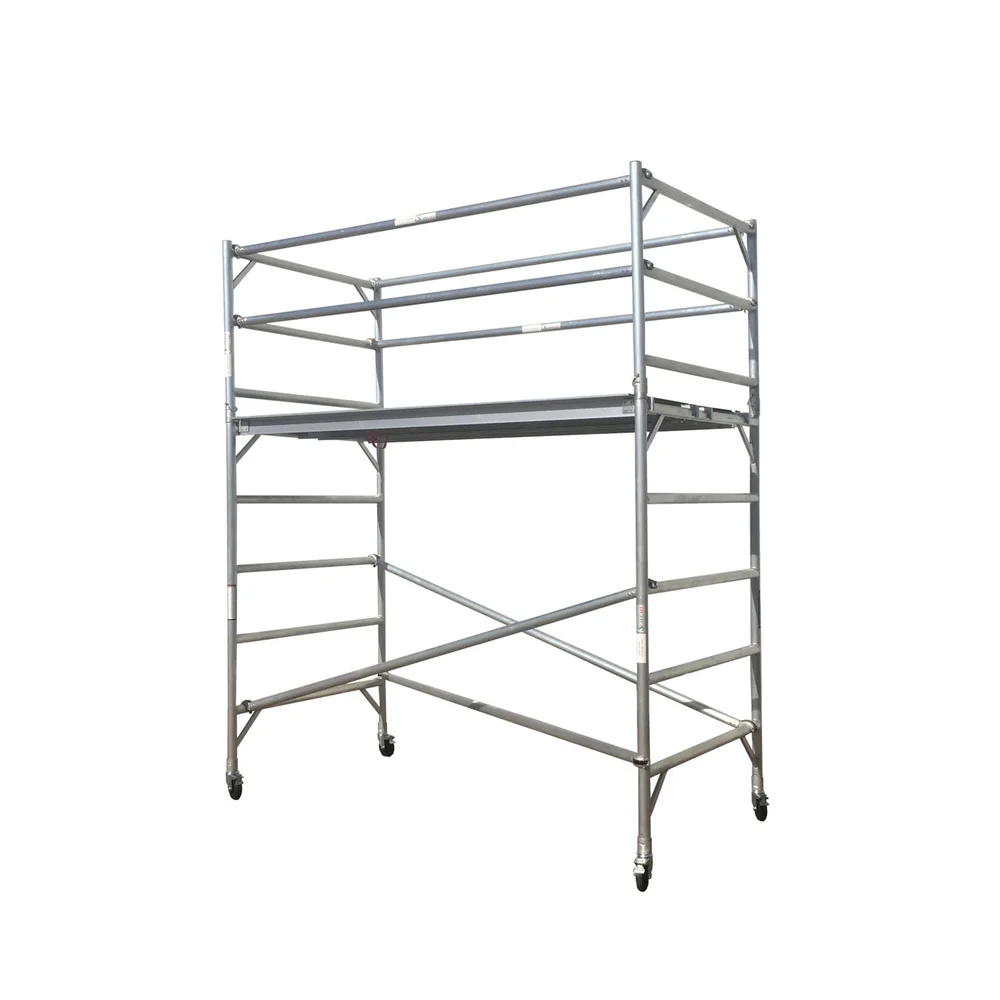 Prima Aluminum Scaffolding Double Wide Ladder Scaffolding Activity ...