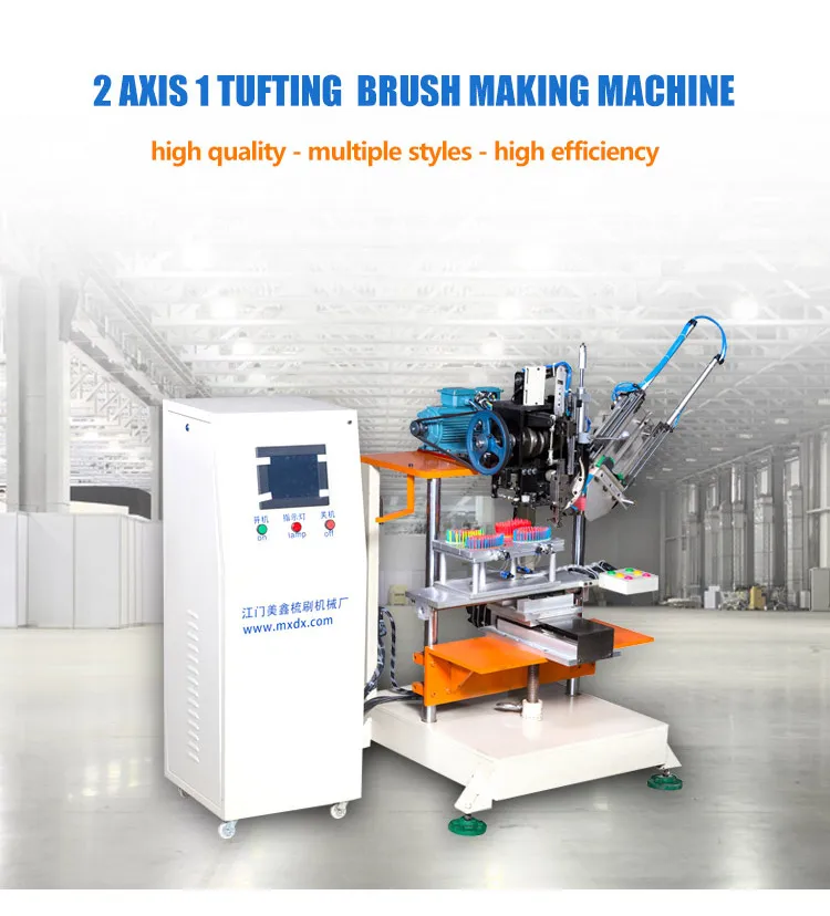 Broom Making Machine Automatic 2 Axis Floor Cleaning Brush Machines ...