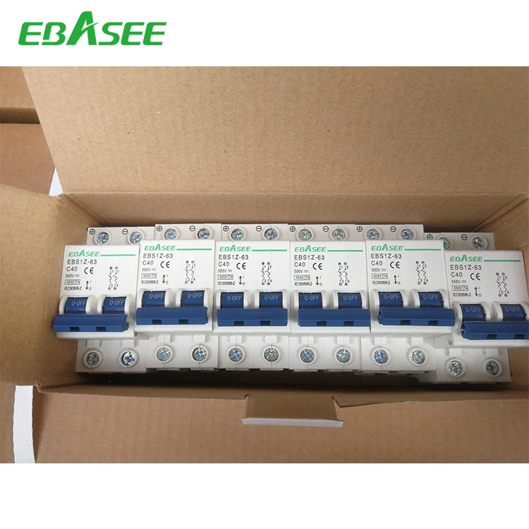 Single Phase Mcb Elcb Rccb Rcd 3 Pole Miniature Ac Circuit Breaker ...