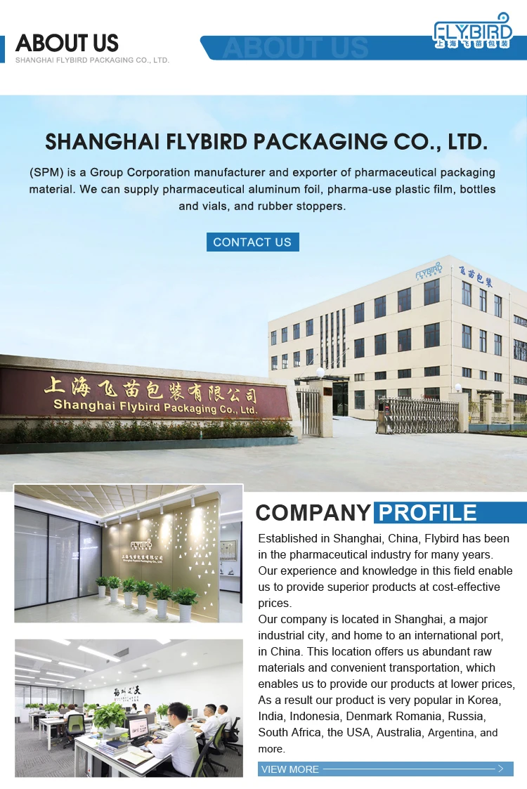 Flybird Sodium Calcium Glass Injection Bottle Vial - Buy Glass Vial ...