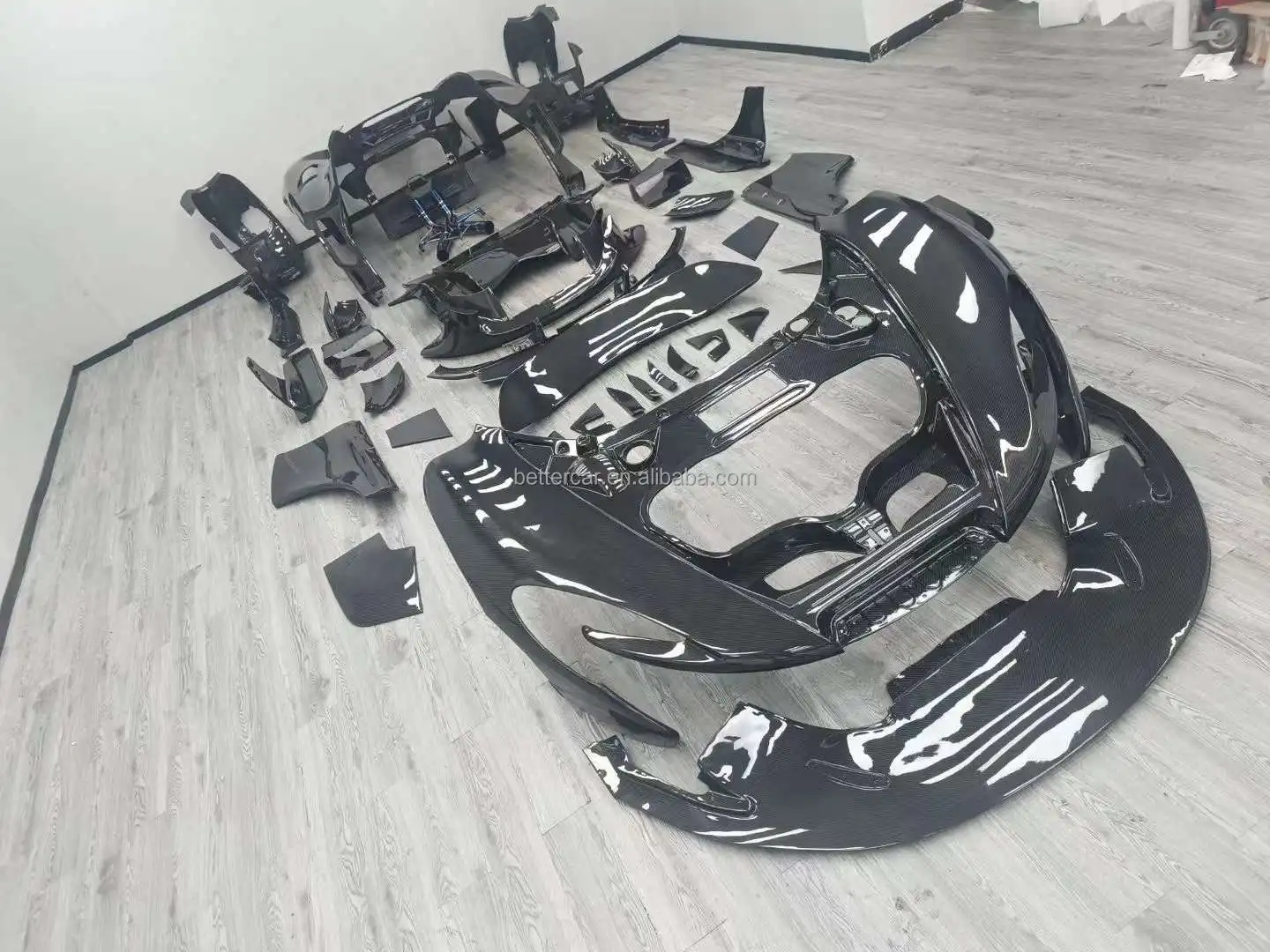 Btc High Quality Body Kit For Mclaren P1 Upgrade Gtr Style Dry Carbon ...