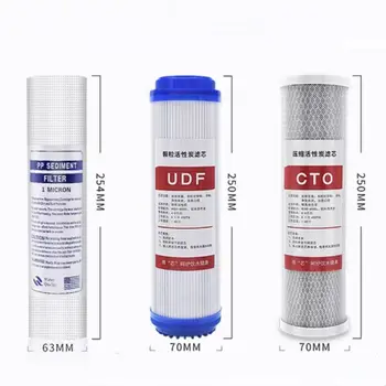10 Inches 1/5micron Pp Water Filter Cartridge Udf Cto Purchasing Customization More Than 1000 ...