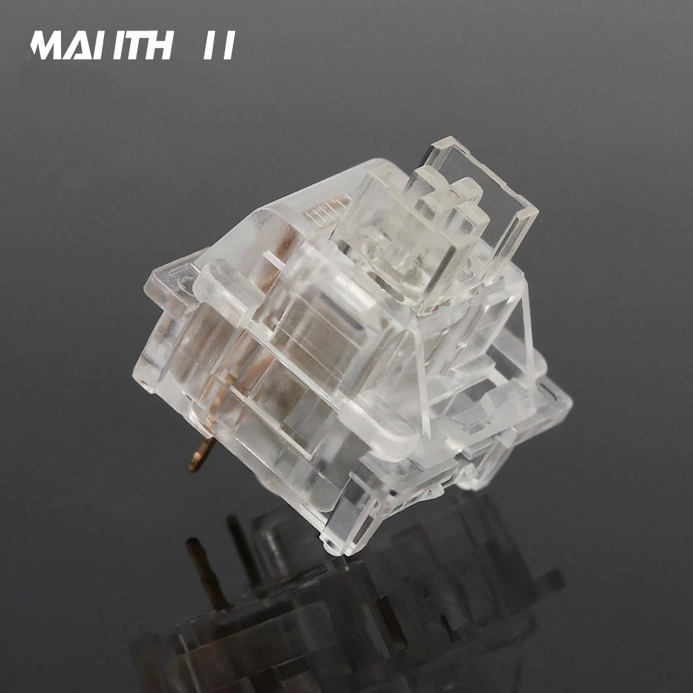 Outemu Transparent Switches Linear MX Switch 45/65gf 3pin RGB White ...