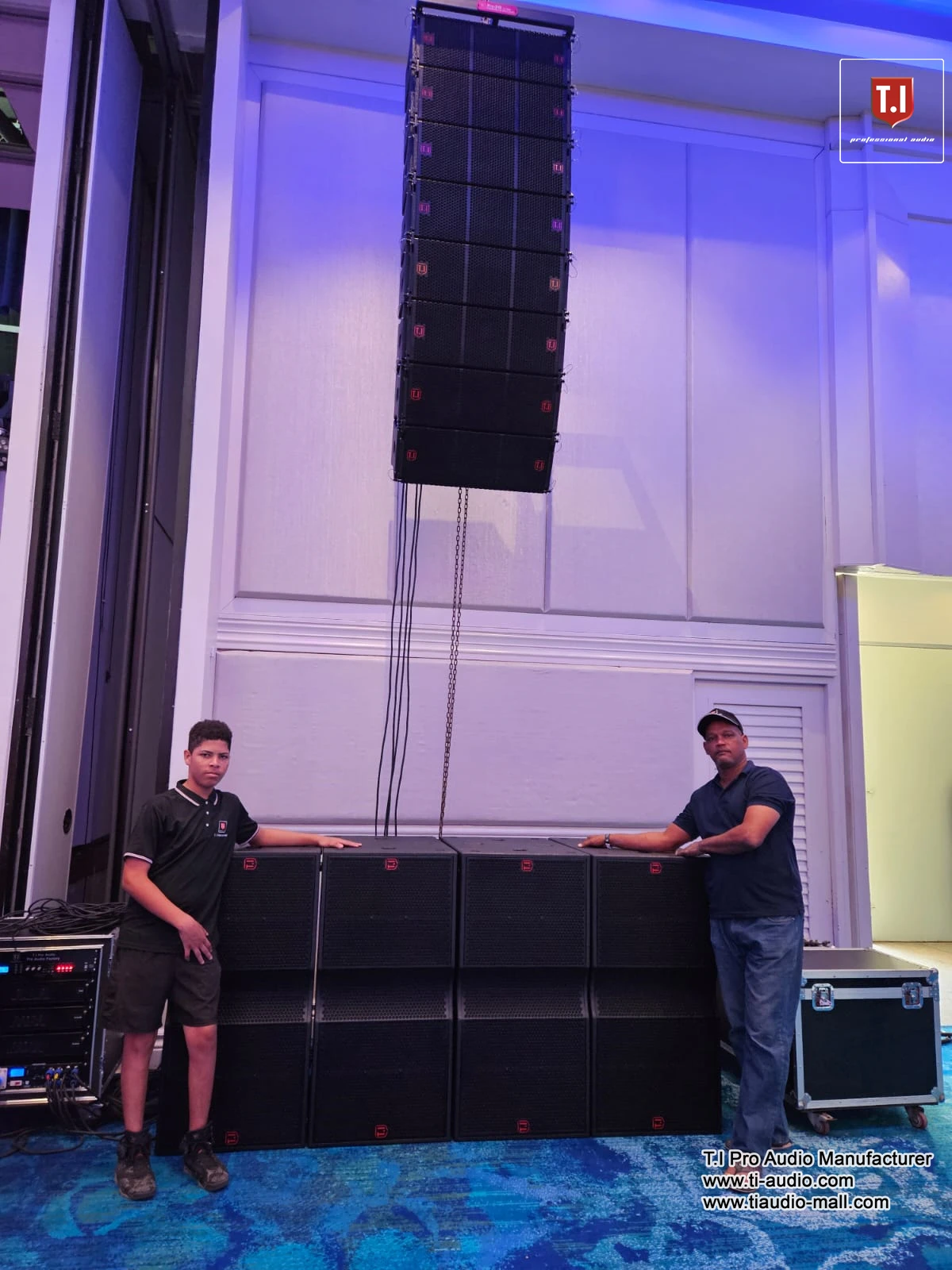 High Quality Line Array Speaker Audio System for Church
