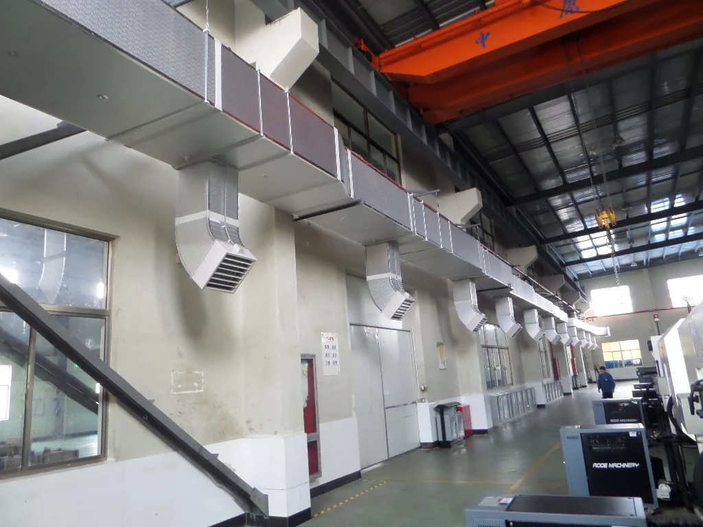 Industrial Ventilation System Air Vent Grilles Auto Swing Air Diffuser ...