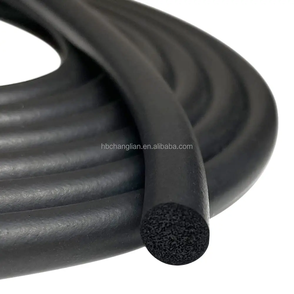 Epdm Rubber Seal Extrusion Cord/gasket/ Rubber Round Tube Seal Strip ...