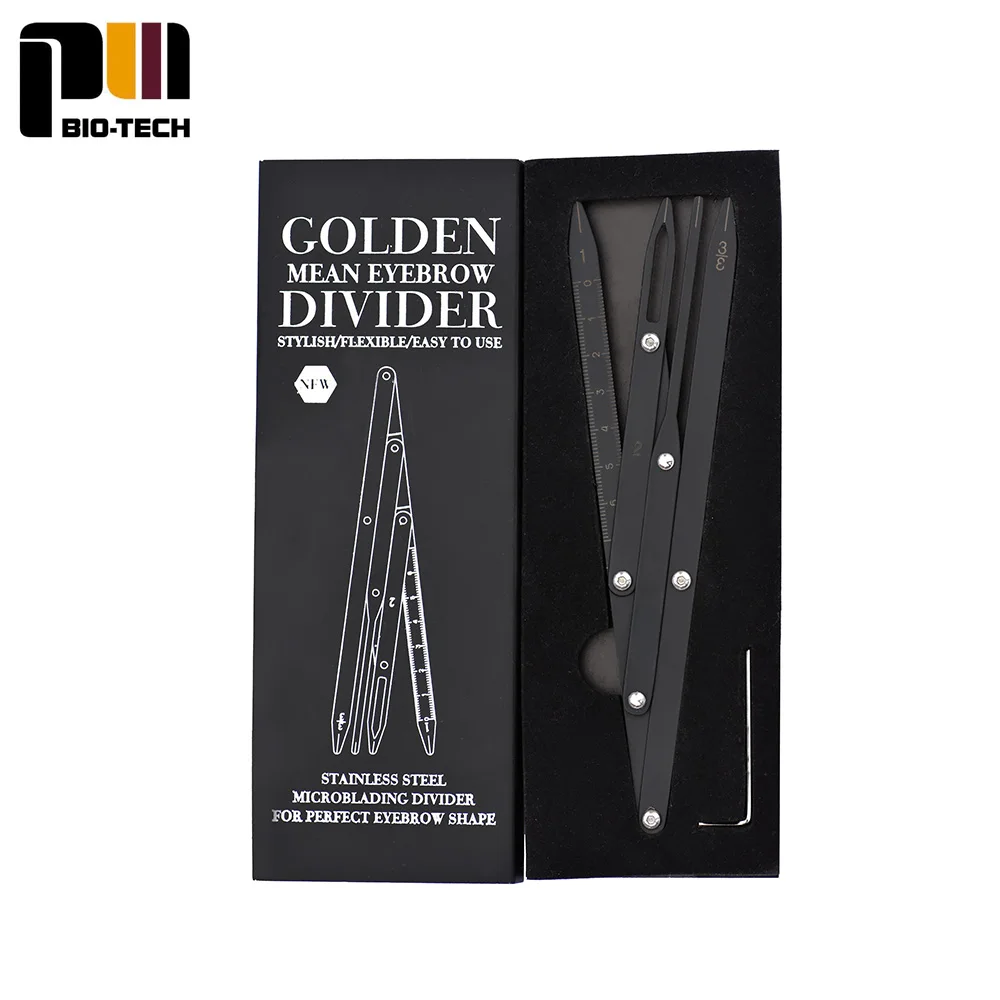 Golden Ratio Compass Microblading Permanent Makeup Eyebrows Shapes Tool ...