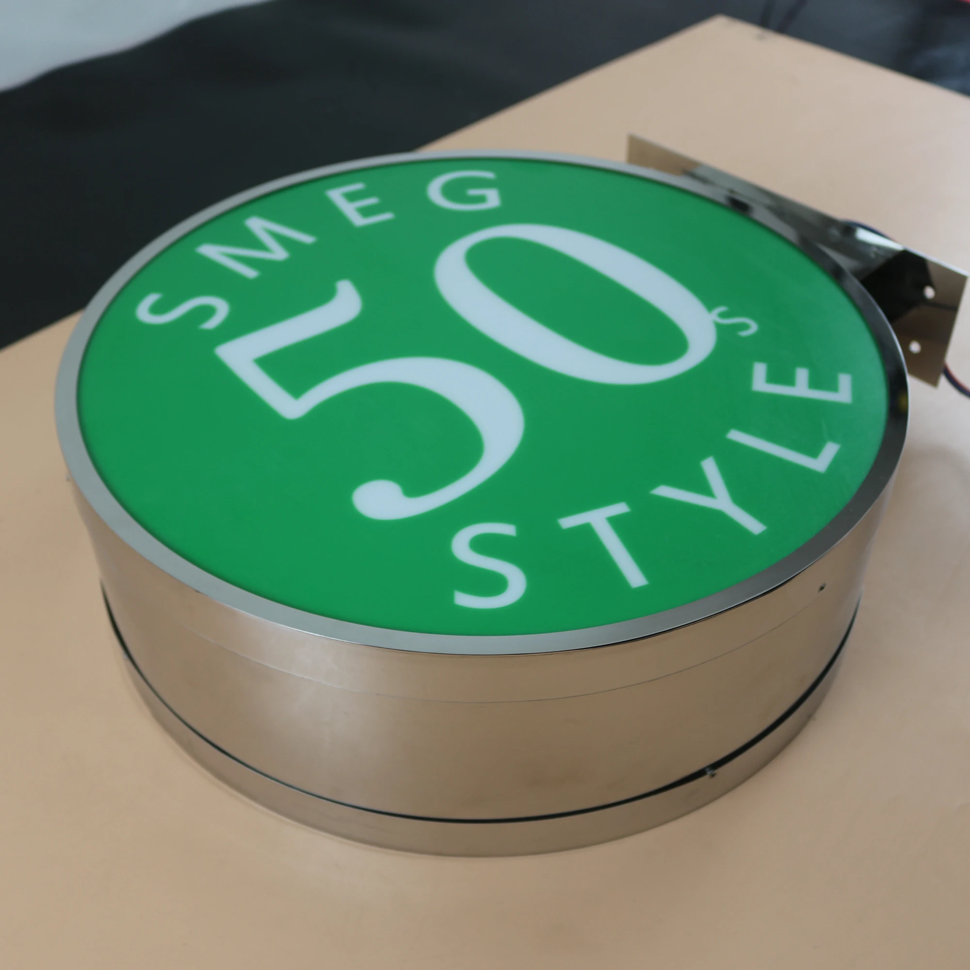 Outdoor 3d Illuminated Stainless Steel Sign Led Advertising Logo ...