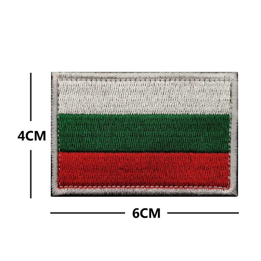 African Countries Flags Embroidery Patches with Hook Loop