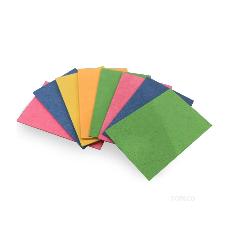 Topeco Natural Sponge 12 Pack Kitchen Sponge Compressed Pop-up Green ...