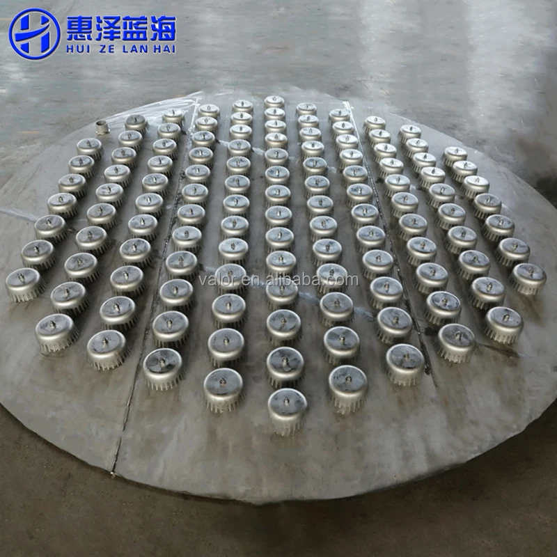 Tower Internals Supplier Stainless Steel Distillation Column Bubble Cap ...