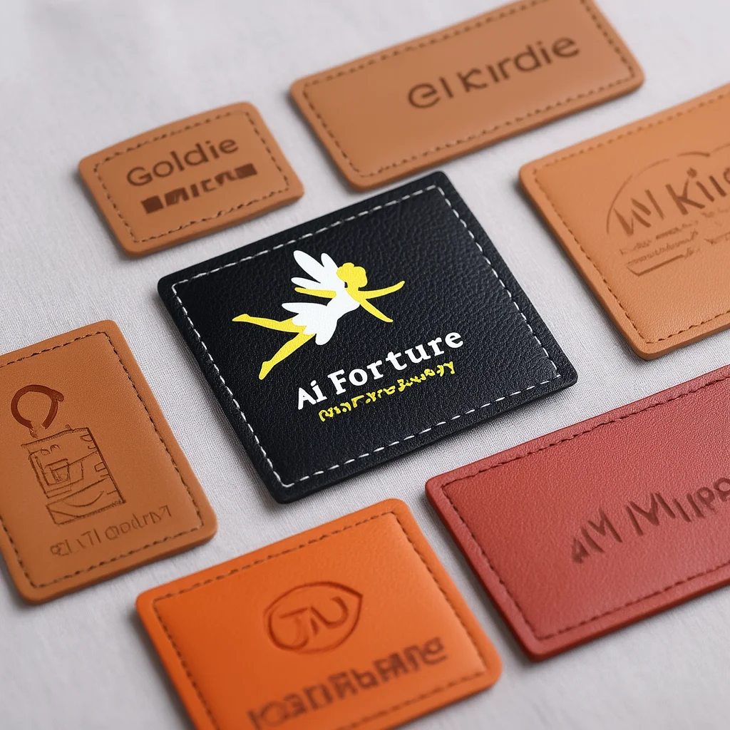 Custom Garment Leather Labels Small Batch TPU Embossed Microfiber PU ...