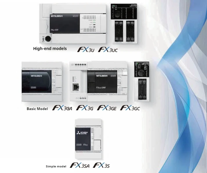 Japanese Mitsubishi FX3U Series 48M Programmable Controller PLC ...