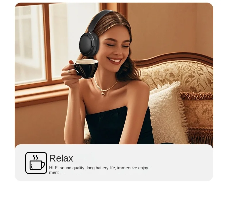2025 New Bluetooth Headset - Ultra-Long Life Battery